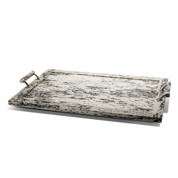 Large Ojo de Pajaro Veneer Tray by LADORADA - Designer Home Decor ...